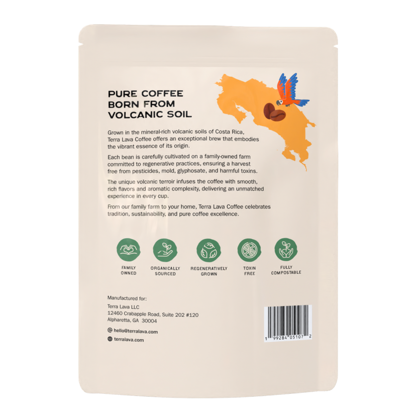 Terra Lava - Mold Free Coffee From Costa Rica (Medium Roast) – Terra ...